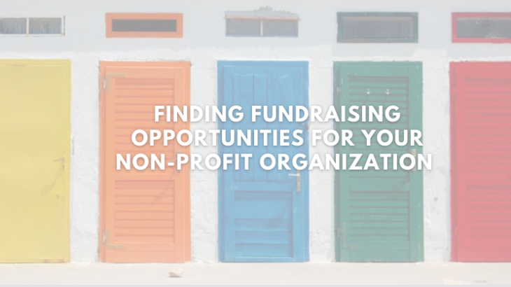 Fundraiser Opportunities || Non-profit Organization