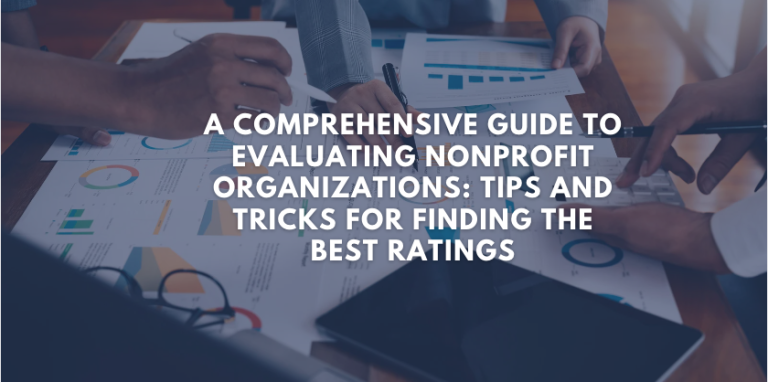 Guide to Evaluating Nonprofit Organizations