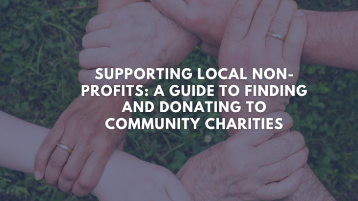 Supporting Local Non Profits || Donating to Community Charities