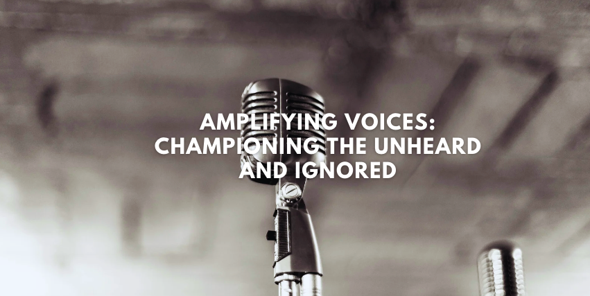 Empower Voices that Often Go Unheard | Amplifying Voices
